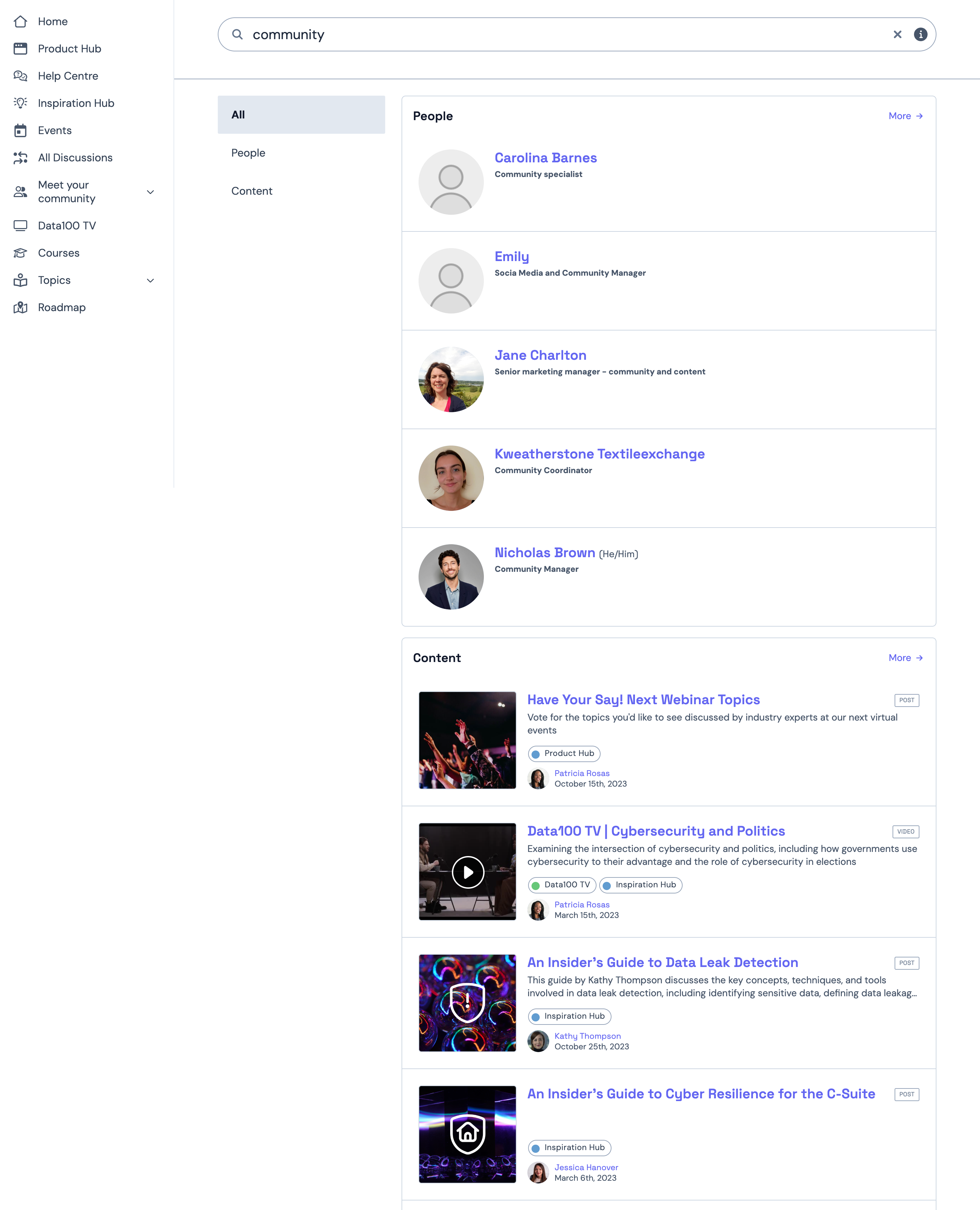 How to use global search | Zapnito Knowledge Hub